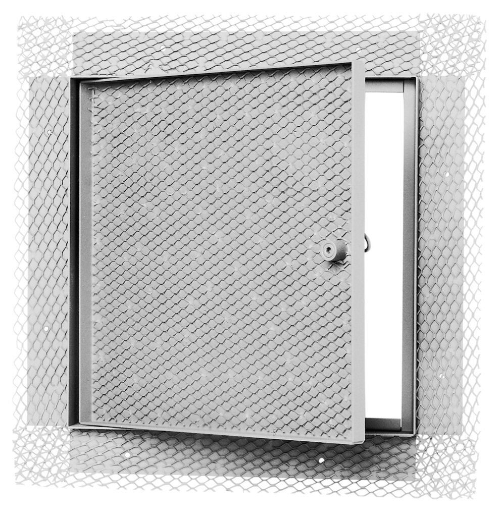 Plaster-Ready Access Panel with Plaster Flange and Recessed Door with ...